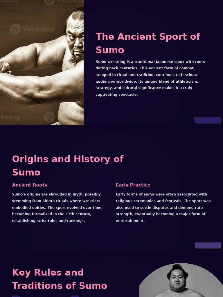 The Ancient Sport of Sumo | PDF