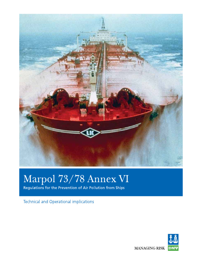 Marpol Annex VI | PDF