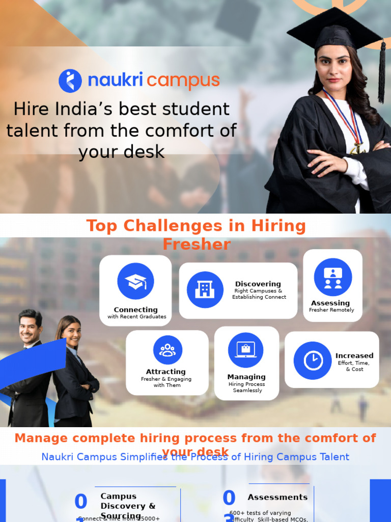 2103-Naukri Campus Elevator Pitch1 | PDF | Business | Computing