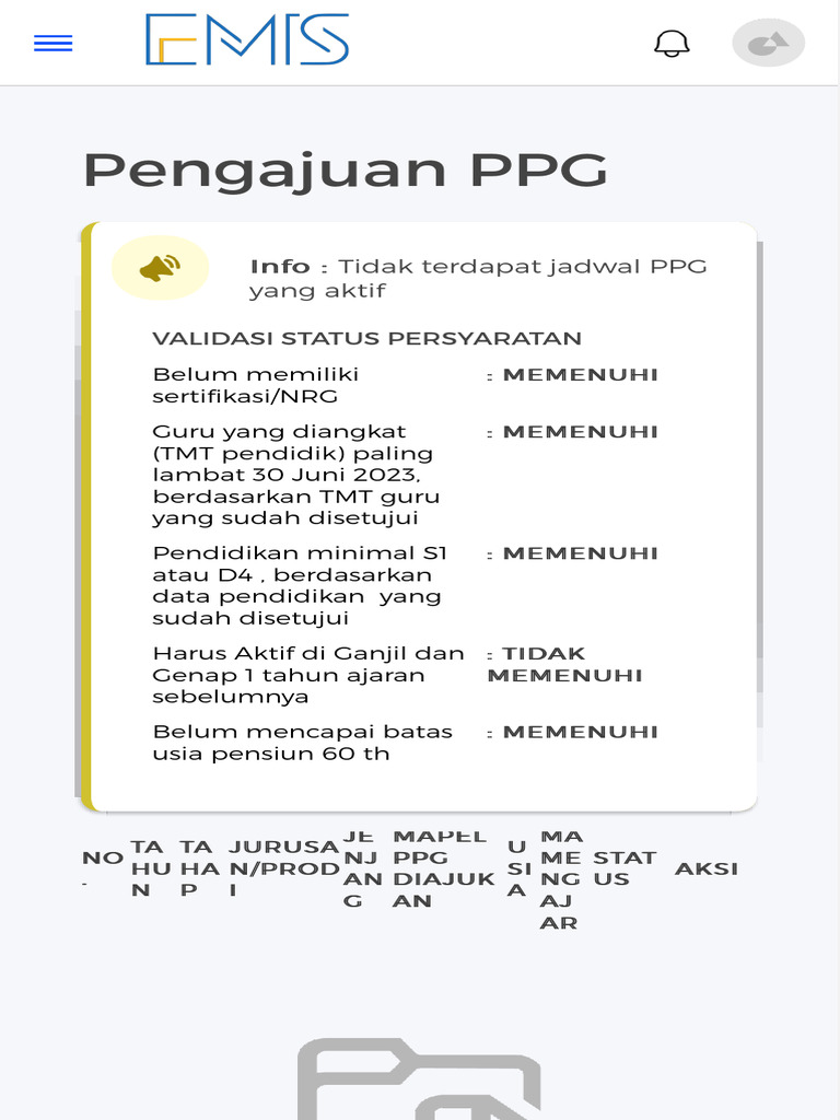 Pengajuan PPG 2 | PDF