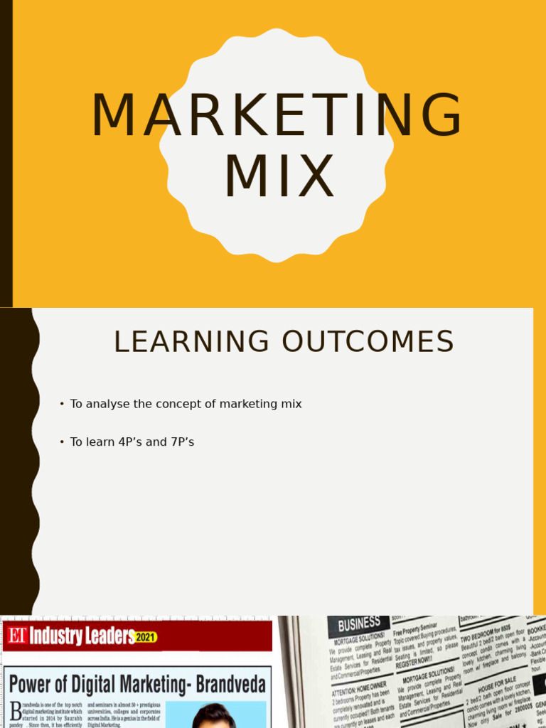 Understanding Marketing Mix Essentials | PDF | Marketing | Product ...