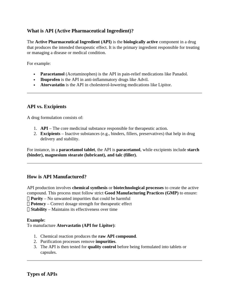 What Is API | PDF