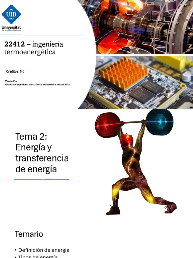 Tipos y Transferencia de Energía | PDF | Convección | Calor