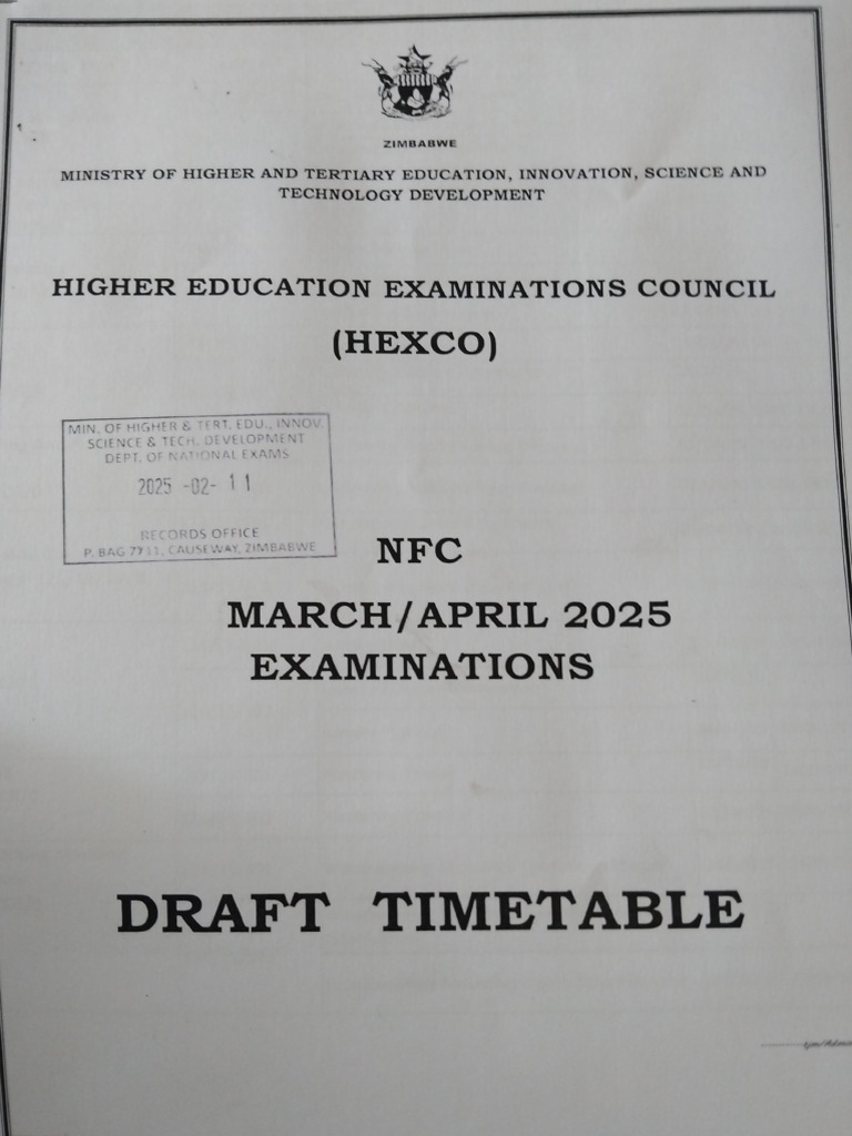 NFC Draft Timetable | PDF