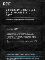 NSTP - CWTS Vision, Mission & Core Values | PDF | Social Science