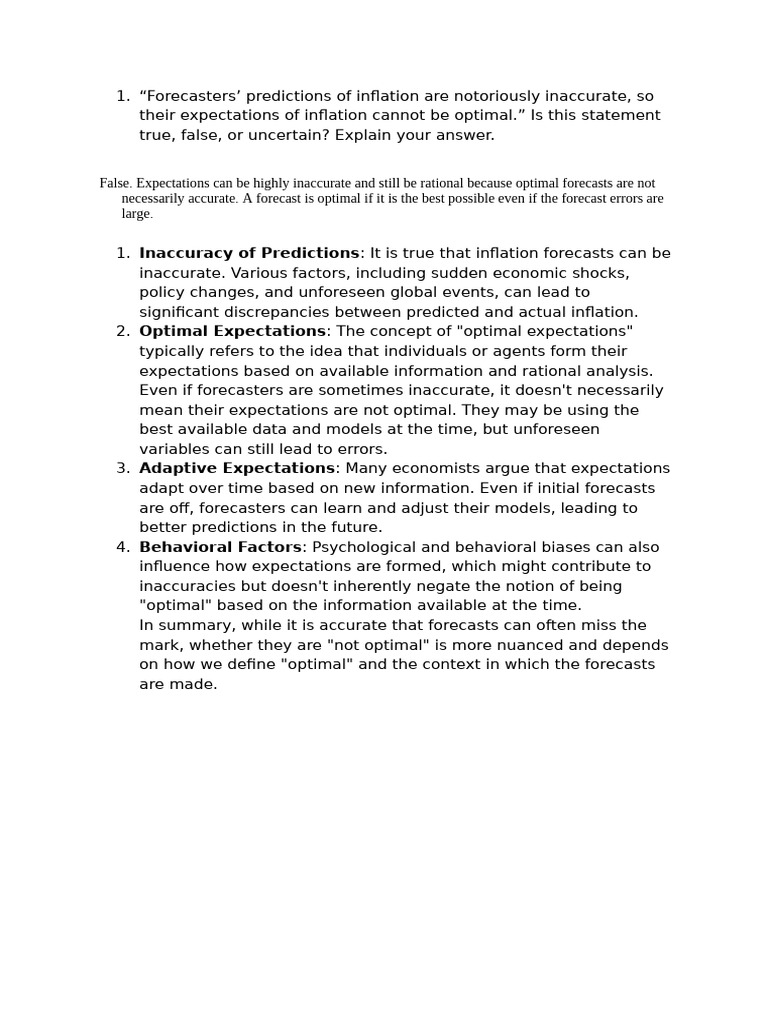 Chapter EMH Pratice Questions (1) | PDF | Forecasting | Arbitrage