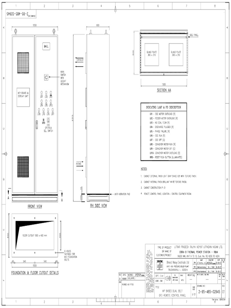 GR, Feeder Electrical Schemes-1 | PDF