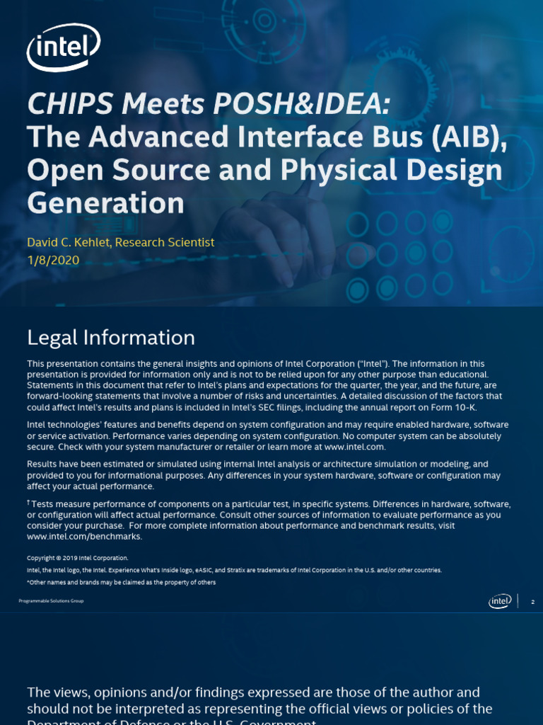 DARPA POSH SLC AIB 01 2020 v3 | PDF | System On A Chip | Telecommunications