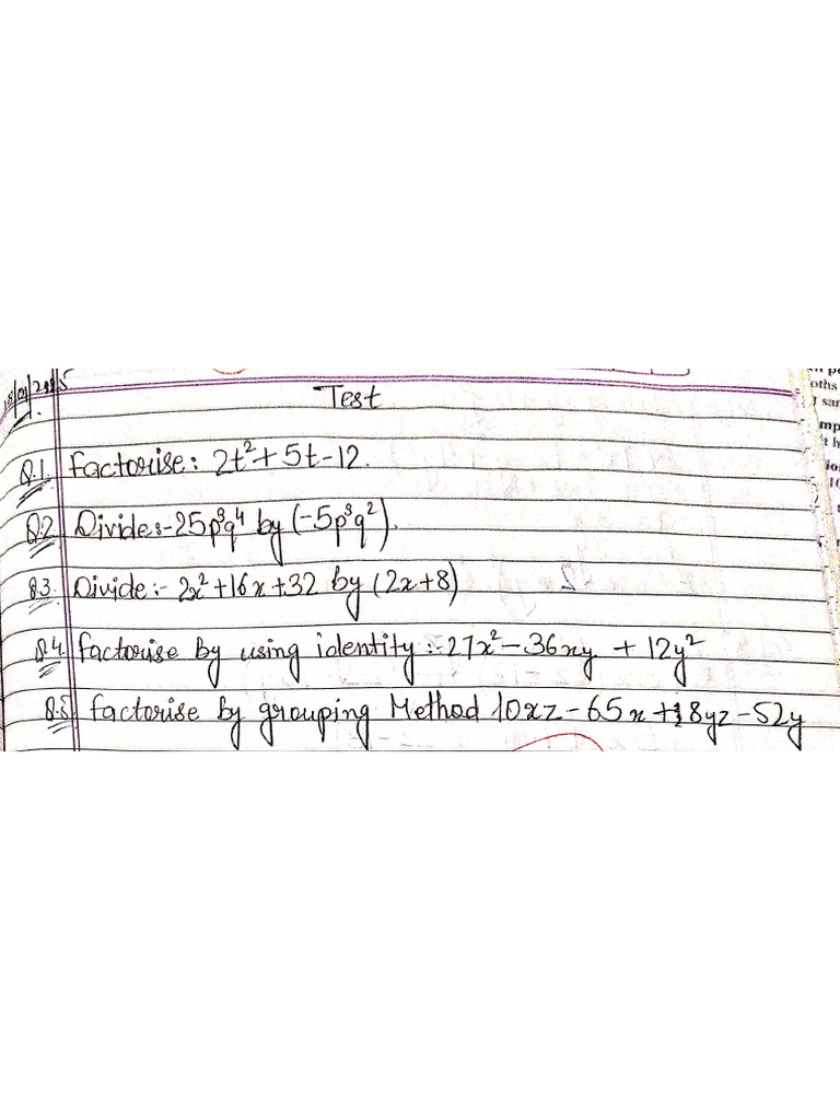 Maths Assignments | PDF