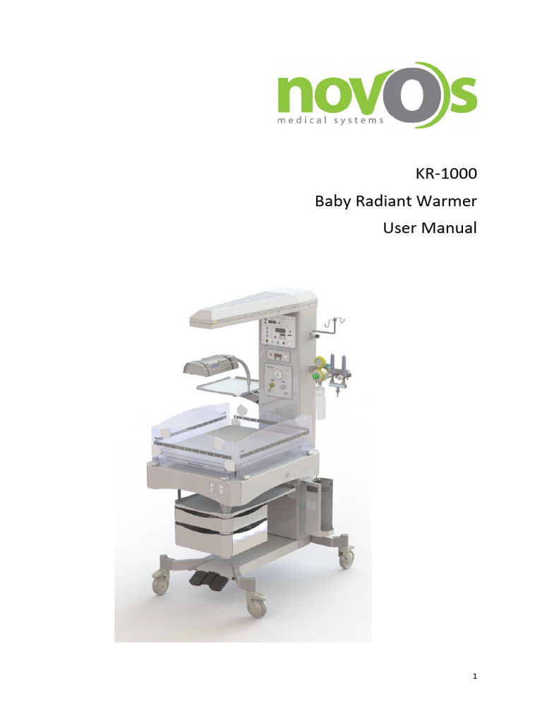 KR 1000 User Manual Rev.06 | PDF | Preterm Birth | Neonatal Intensive ...