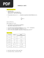 Maths Formulas For Class 11 - All Important 11th Class Math Formulae | PDF | Complex Number ...