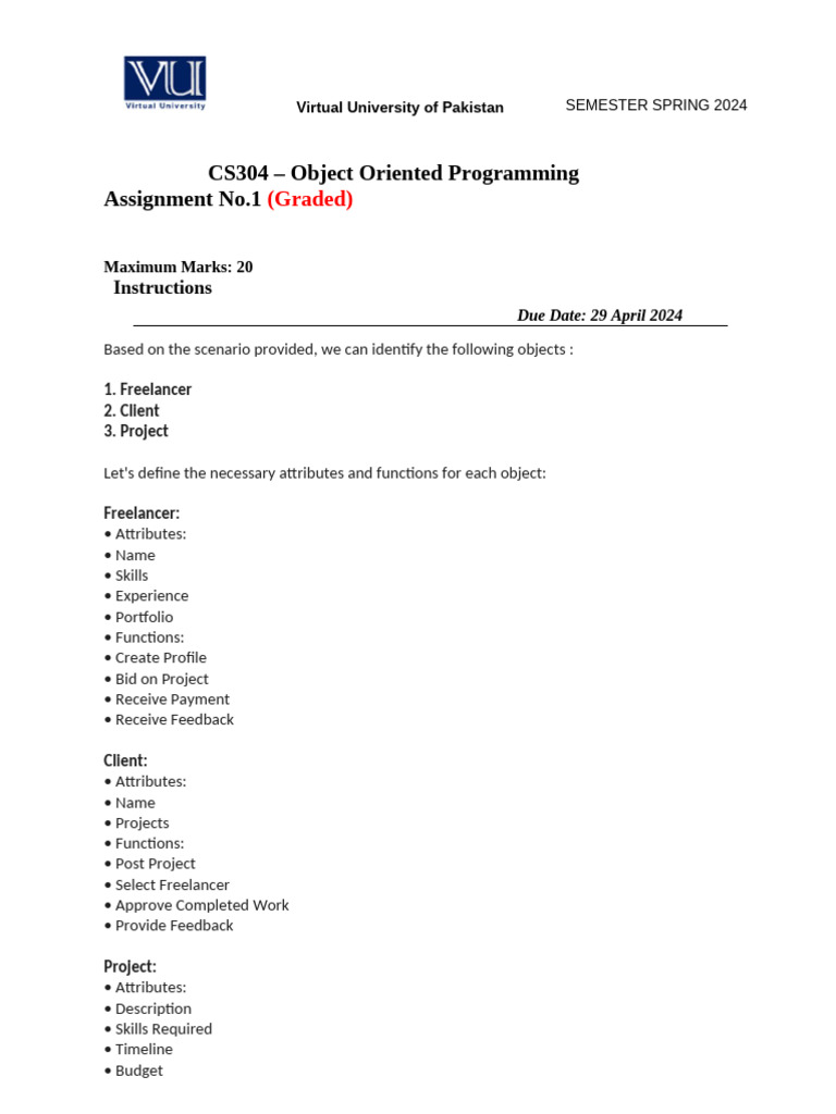 Spring 2024 - CS304 - 1 | PDF