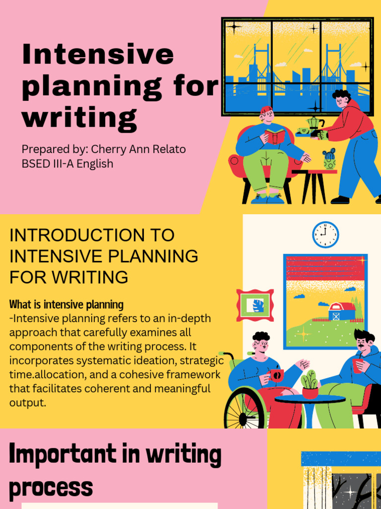Intensive Planning for Effective Writing | PDF | Learning | Cognition