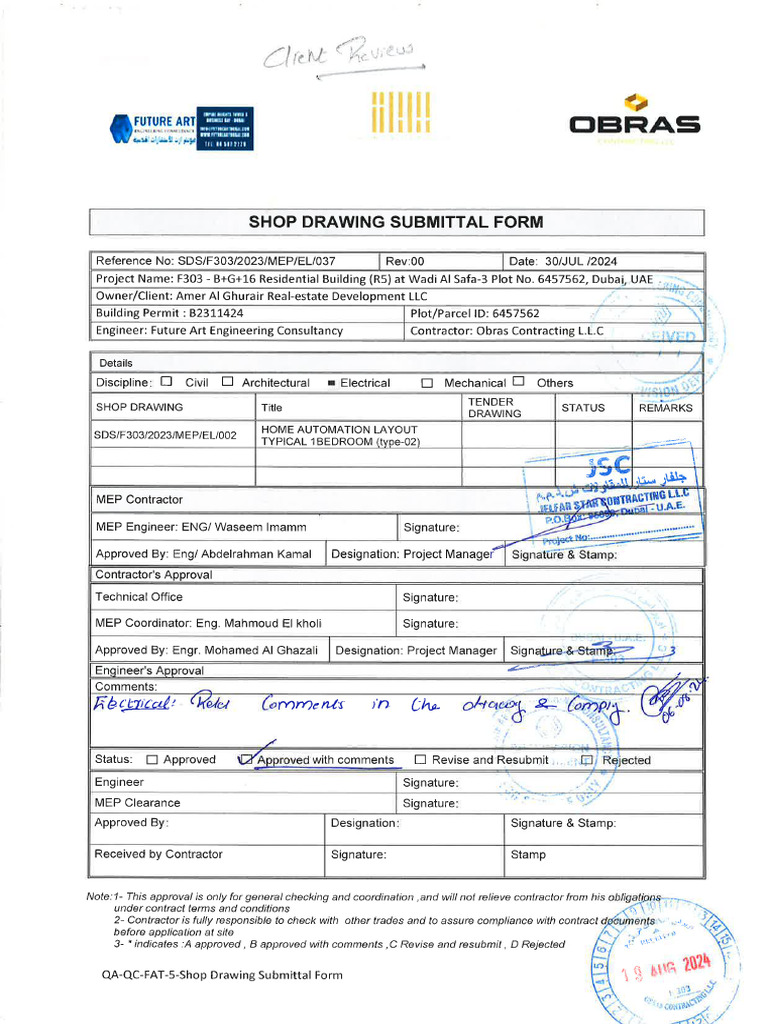 SDS F303 2023 Mep El 037 | PDF