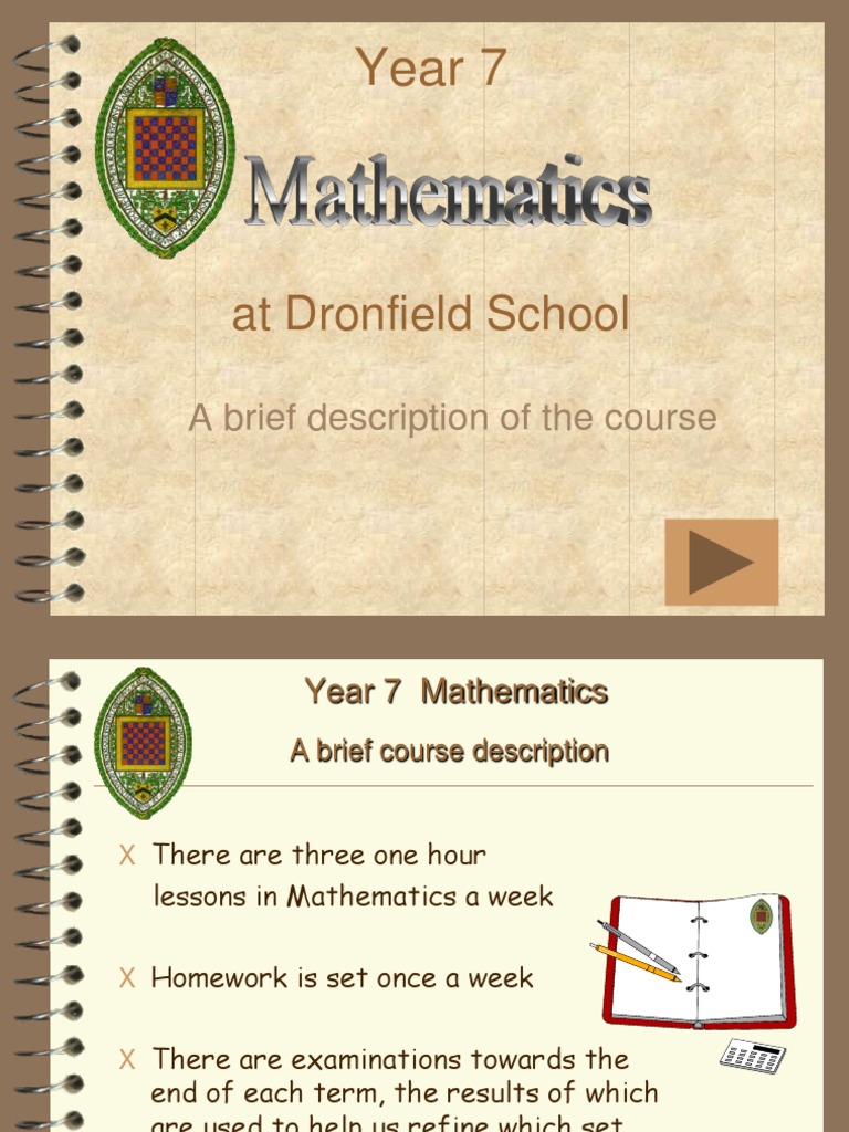 Year 7 Intro 2010 | Download Free PDF | Odds | Fraction (Mathematics)