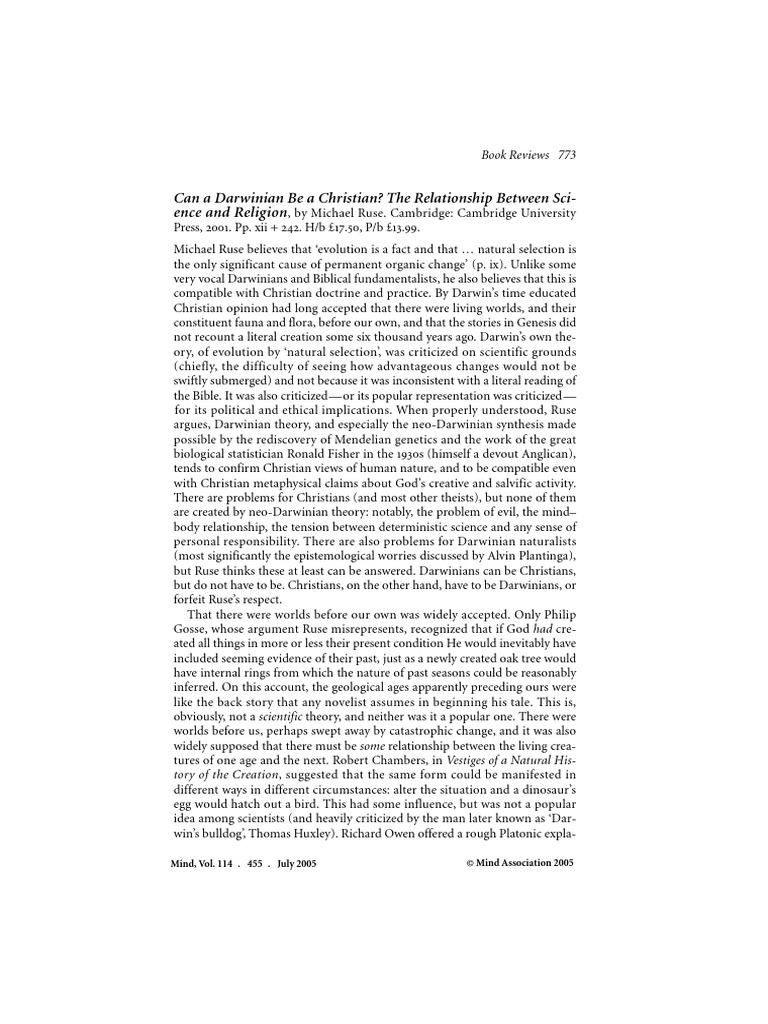 Fzi 773 | PDF | Charles Darwin | Darwinism