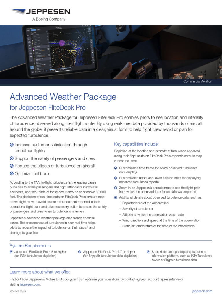 Advanced Weather Package FD - Pro | PDF | Aviation | Aeronautics