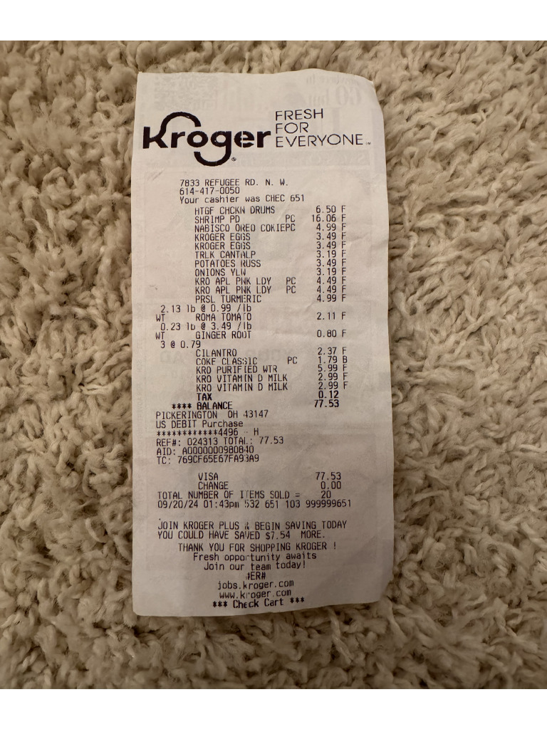 20 September Kroger | PDF