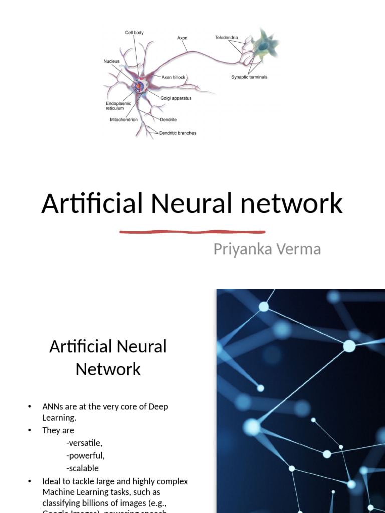 Artificial Neural Network | PDF | Neuron | Artificial Intelligence