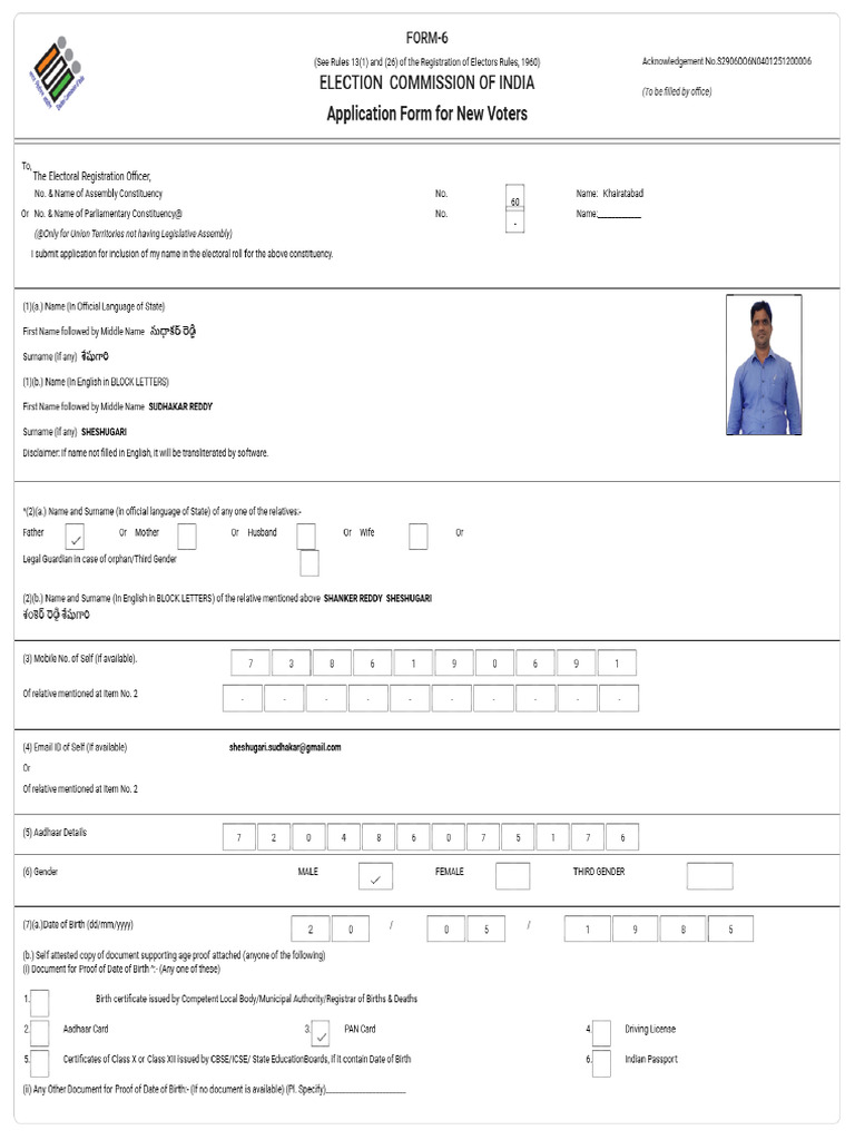 Form6 S29060O6N0401251200006 PDF | PDF