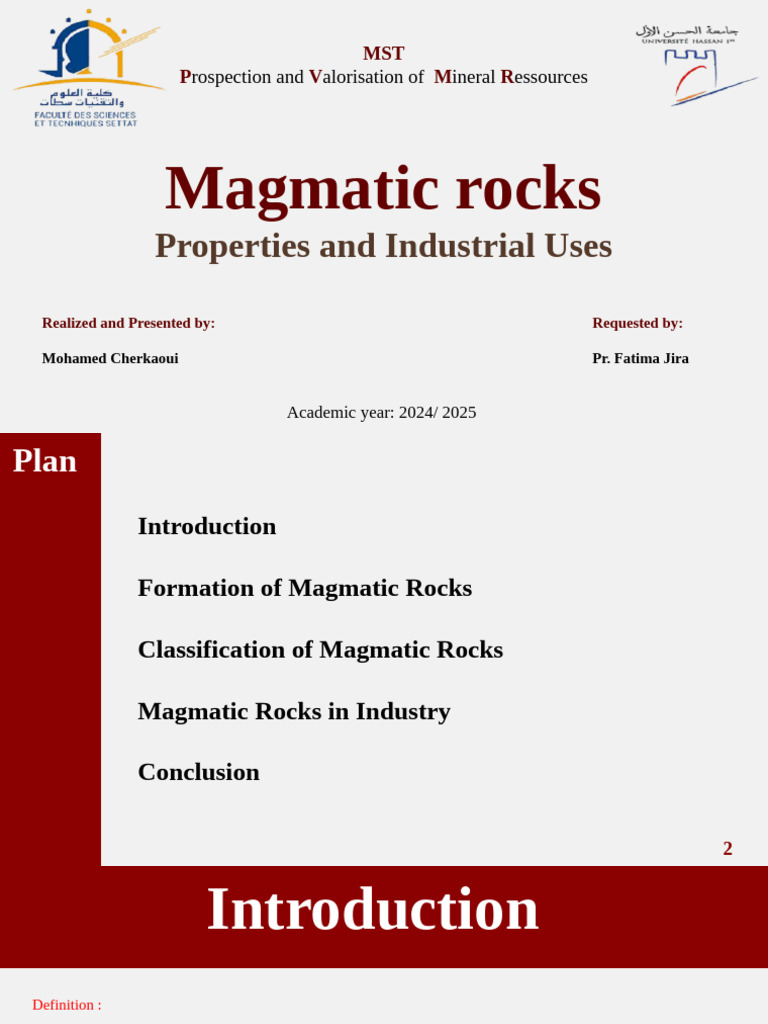 Magmatic Rocks | PDF | Igneous Rock | Rock (Geology)