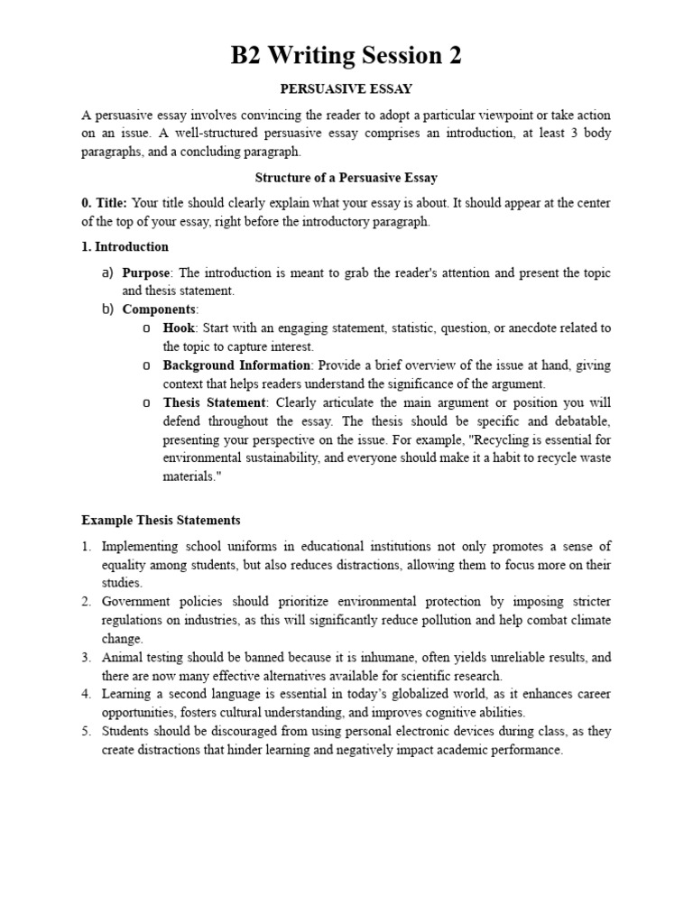 B2 Writing Pack - 250312 - 133742 | PDF | Recycling | Essays