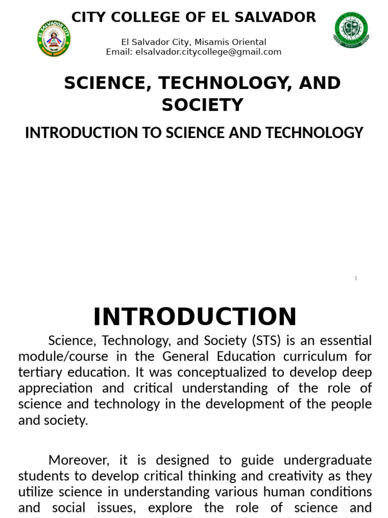 Science and Technology in Society | PDF | Science | Social Sciences