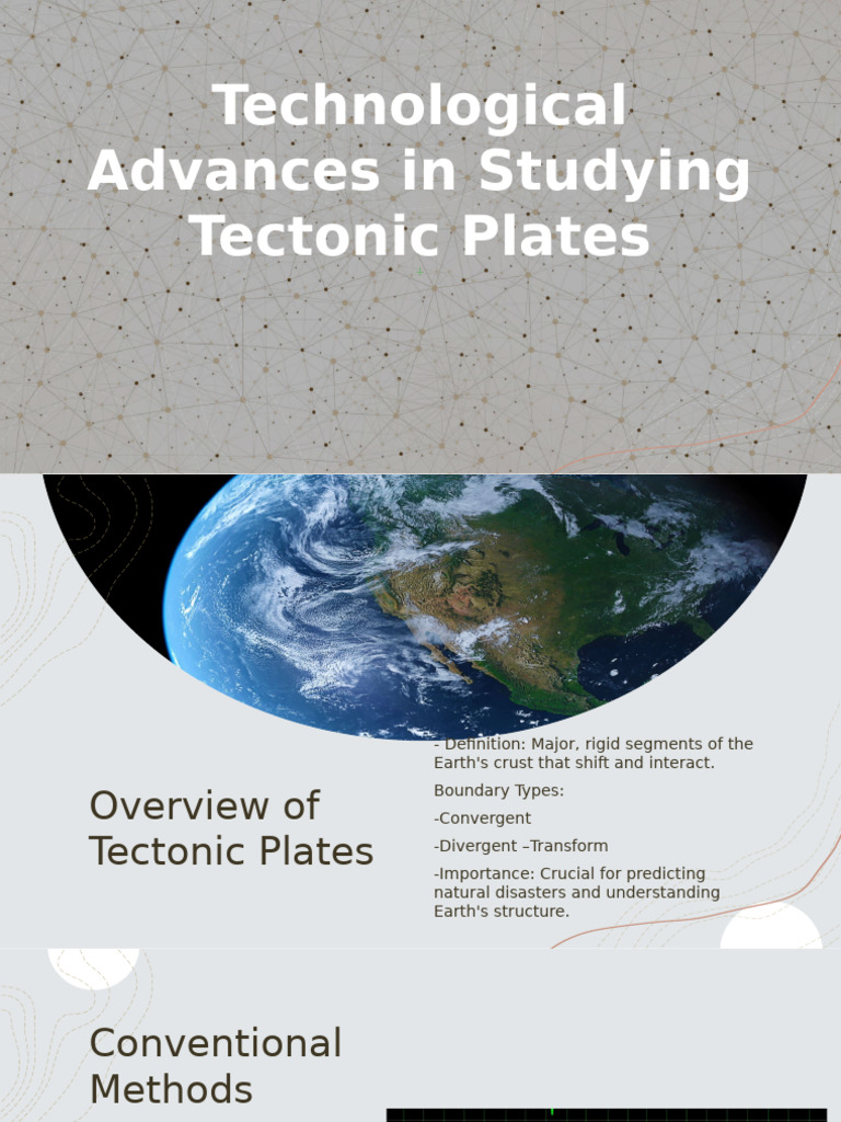 Technological Advances in Studying Tectonic Plates | PDF | Seismology ...