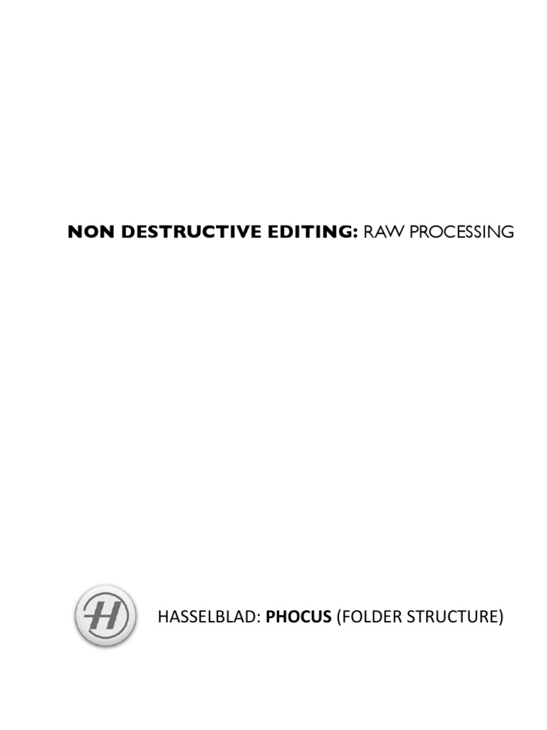 RAW Processing and Structure | PDF | Home & Garden