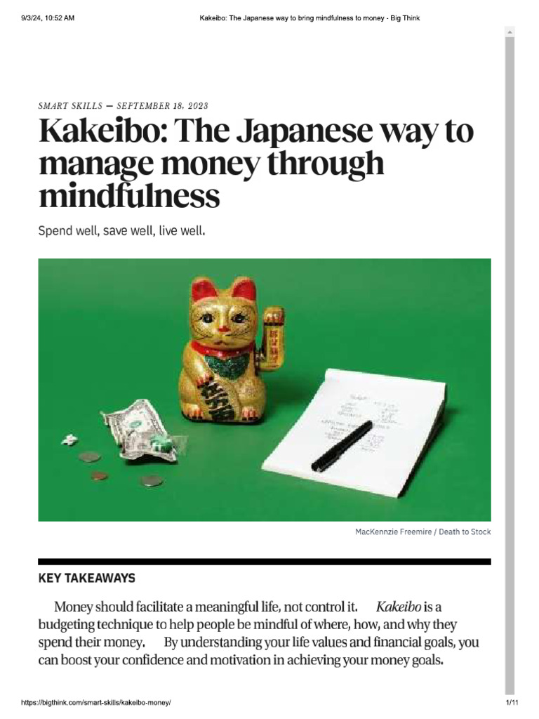Kakeibo | PDF