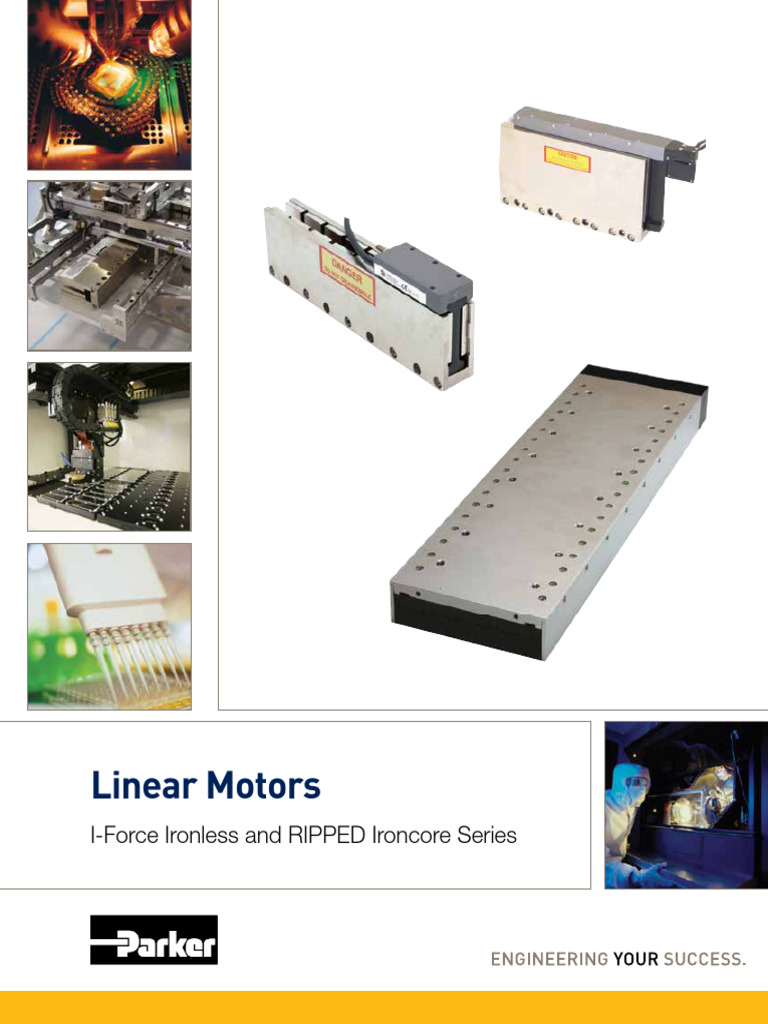 Linear_Motor_Brochure | PDF | Electric Motor | Inductor