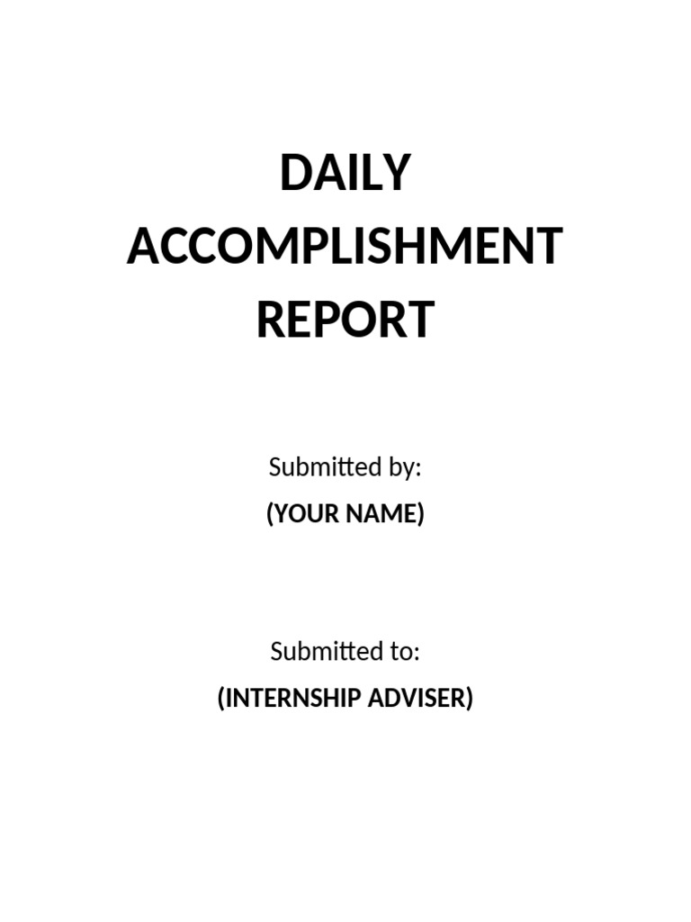 Weekly AR Format 1 | PDF