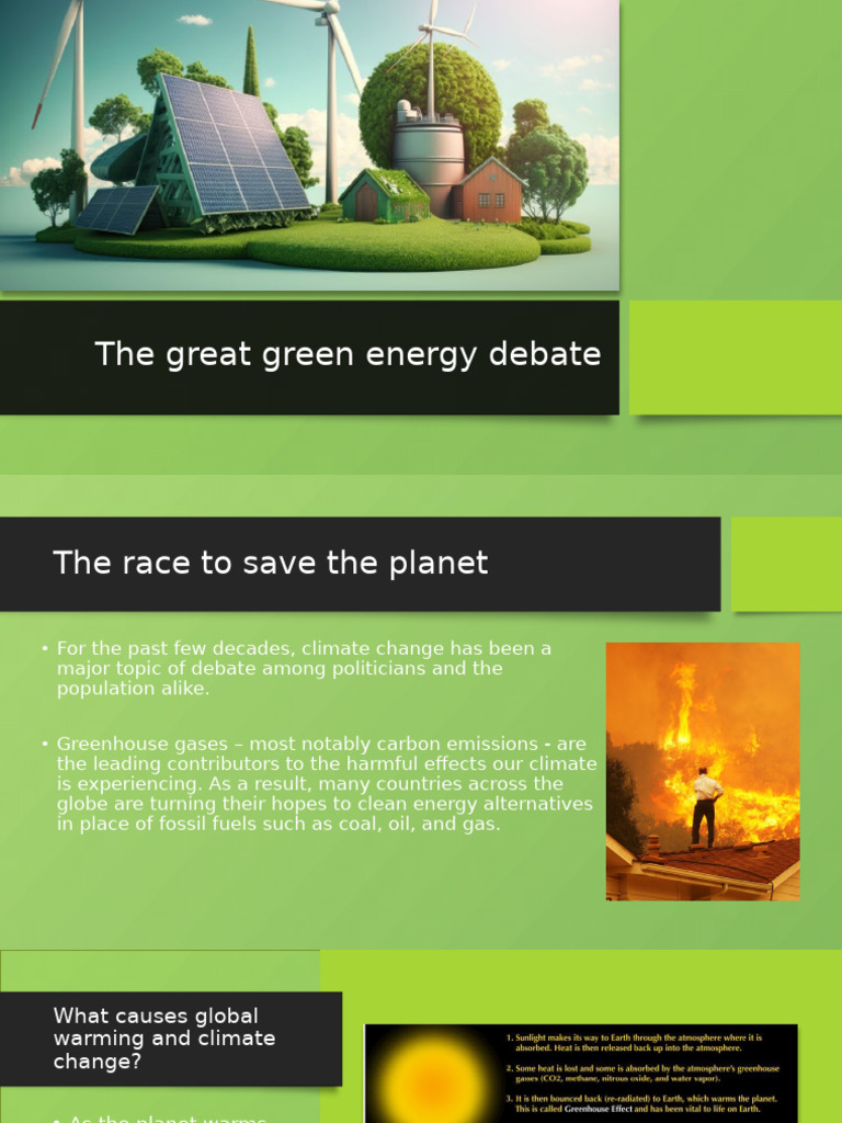 Fuel Green Energy Debate | PDF | Renewable Energy | Sustainable Energy