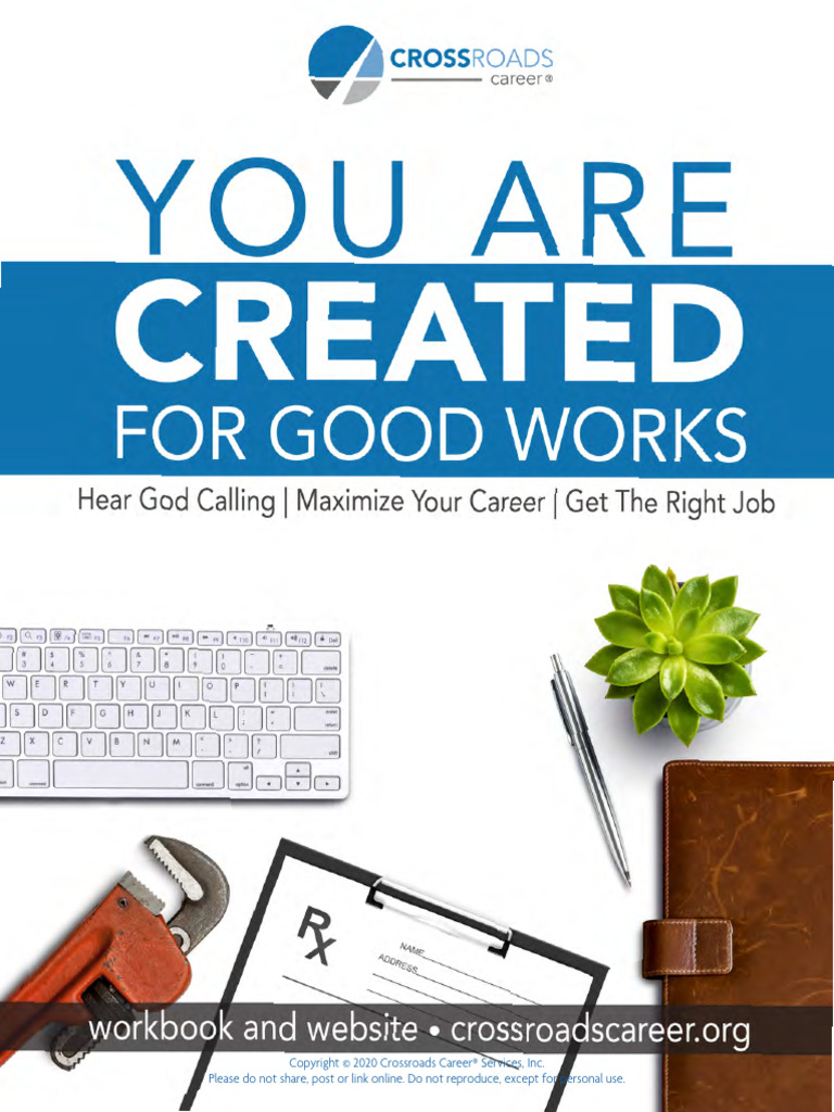Crossroads Career Workbook 2020 | PDF | Anger | Forgiveness
