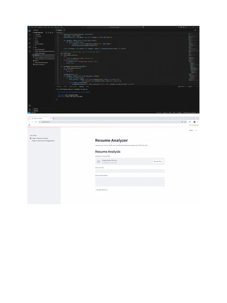 Resume Analyzer | PDF