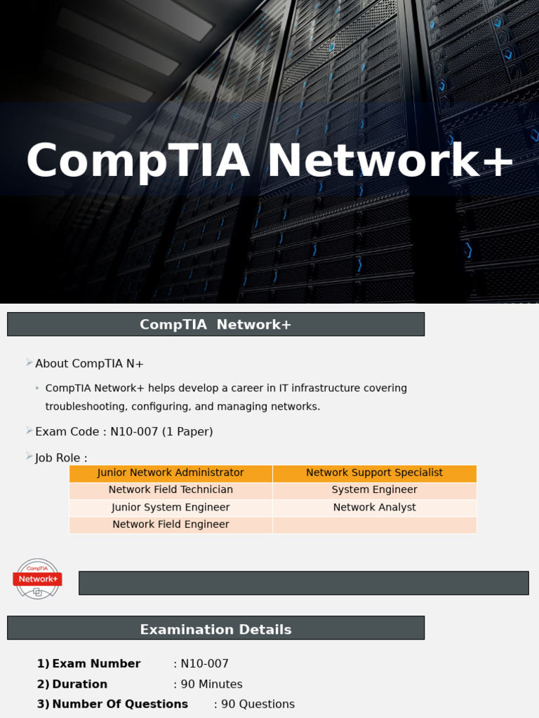 1 CompTIA Network+ Introduction To Networking | PDF | Computer Network ...