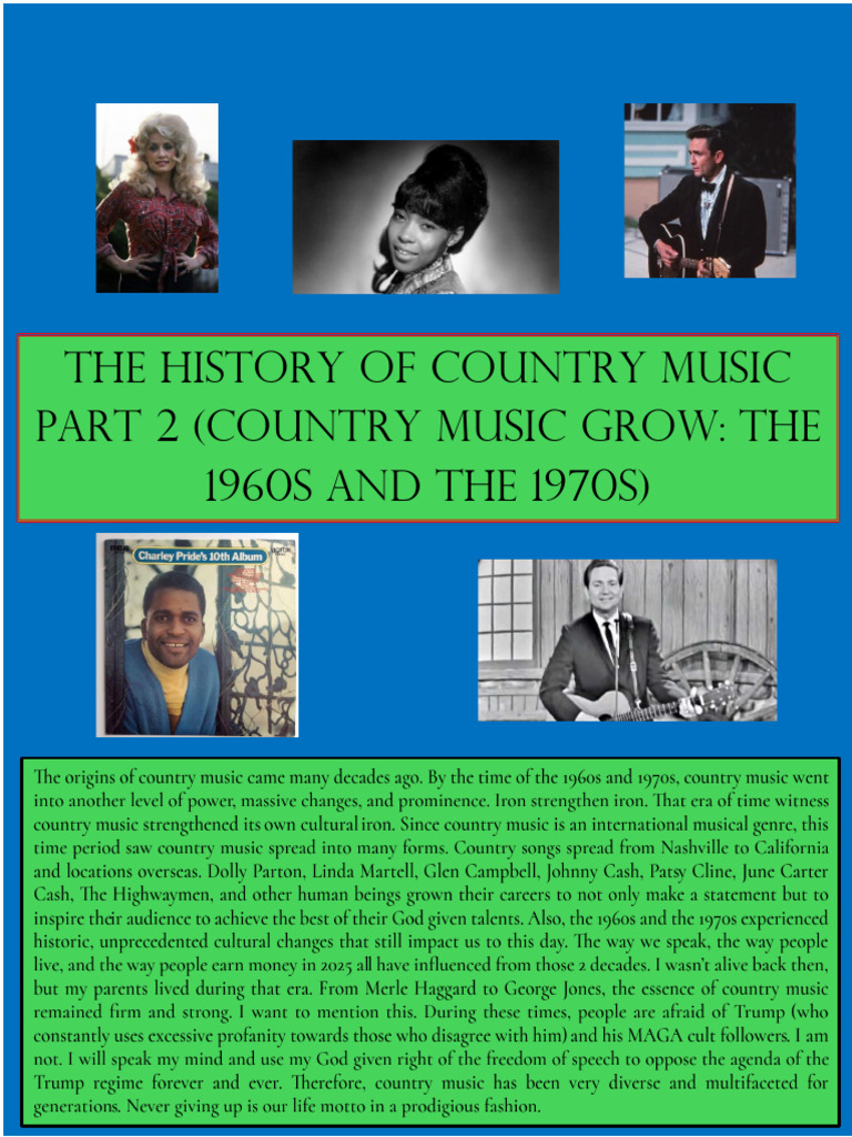Country Music Part 2 | PDF | Country Music | American Styles Of Music