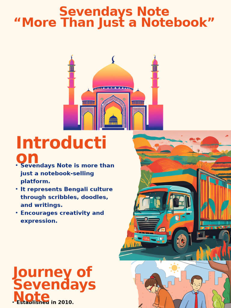 Sevendays Note: Cultural Notebook Brand | PDF | Notebook | Bookbinding