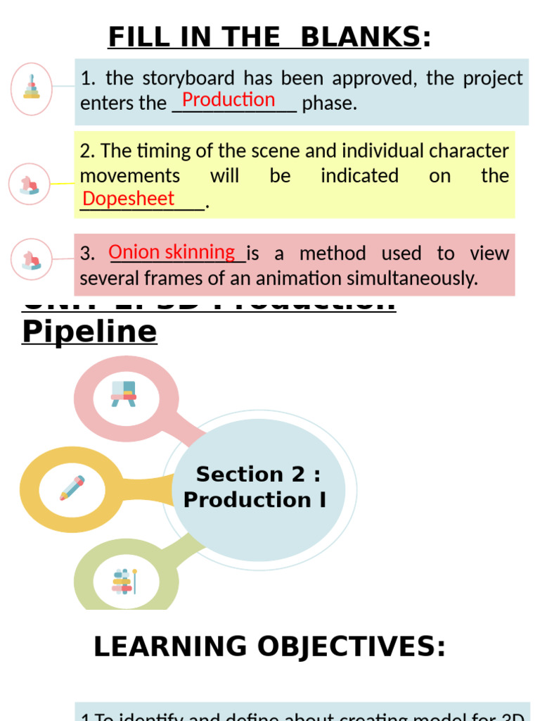 3D Production Pipeline - Production I | PDF