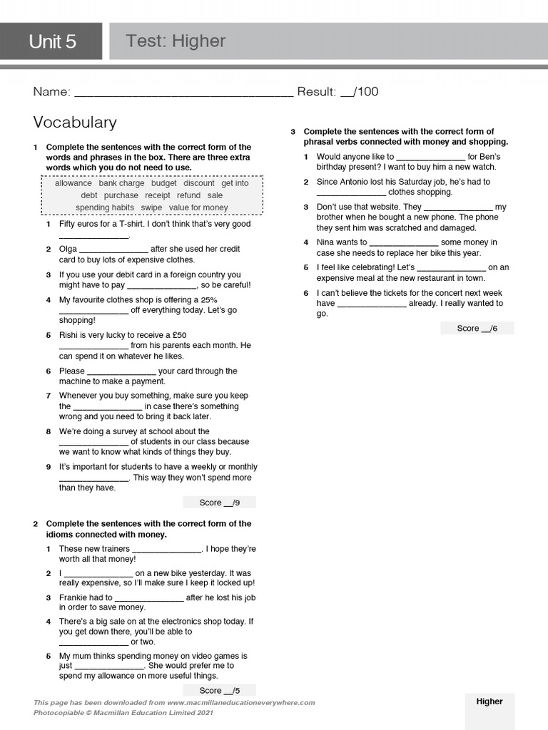 Level5 - Grammar - Communication - Teacher's Notes | PDF | Economic ...