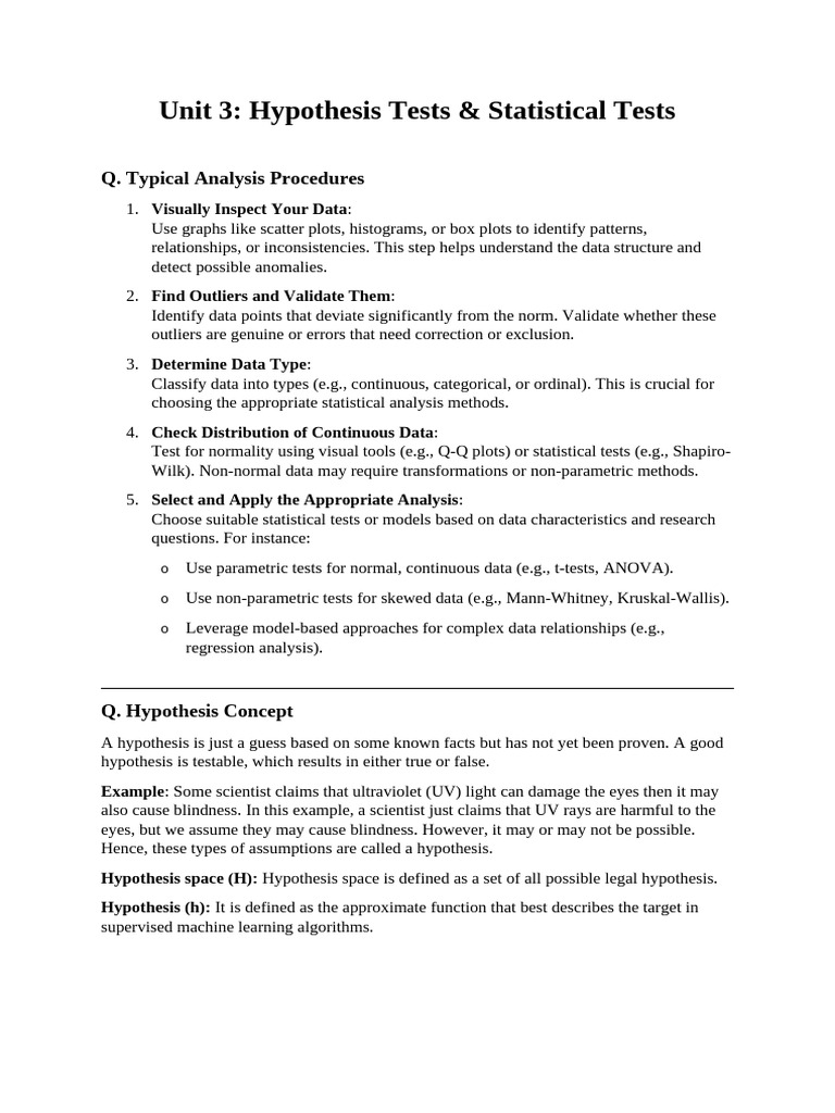 Unit 3 Computational Statistics | PDF | Receiver Operating Characteristic | Sensitivity And ...