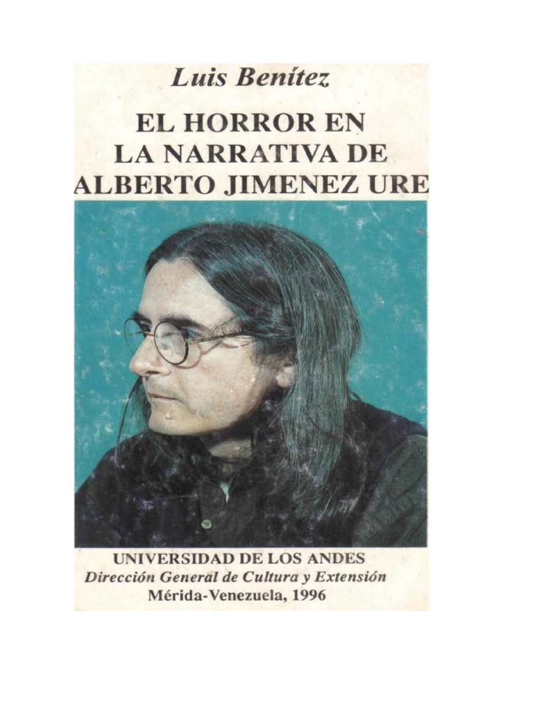 El Horror en La Narrativa de Alberto Jimenez Ure Revision 2021 ...