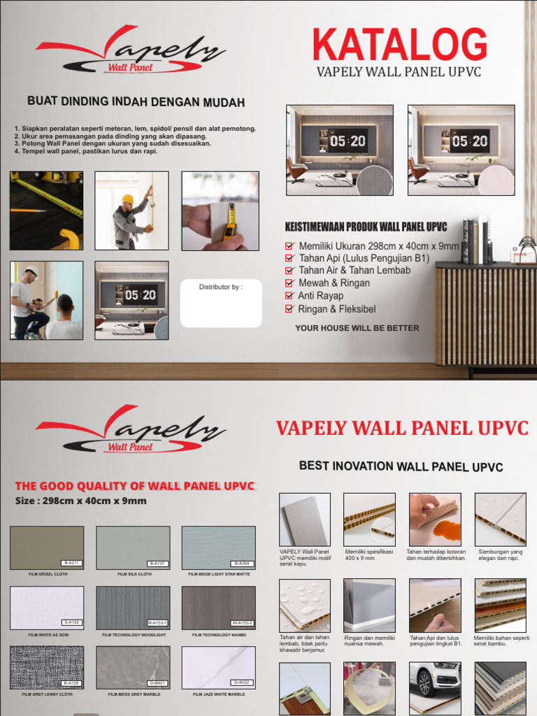 Wall Panel Upvc | PDF