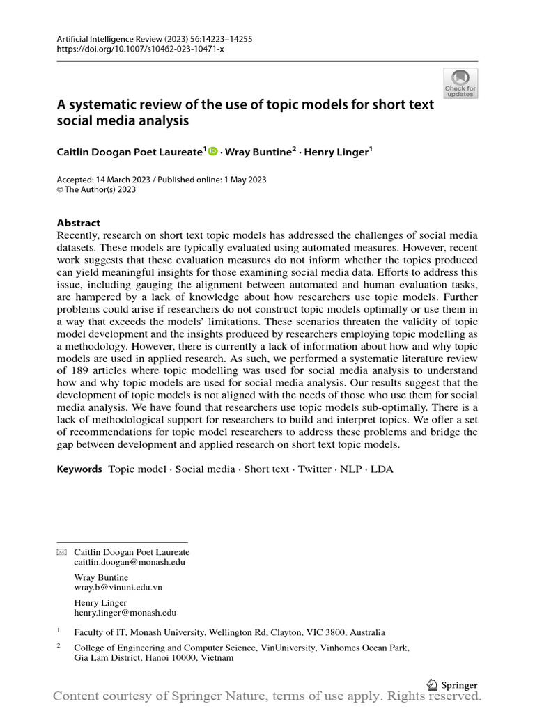 A_systematic_review_of_the_use_of_topic_models_for | PDF | Methodology ...