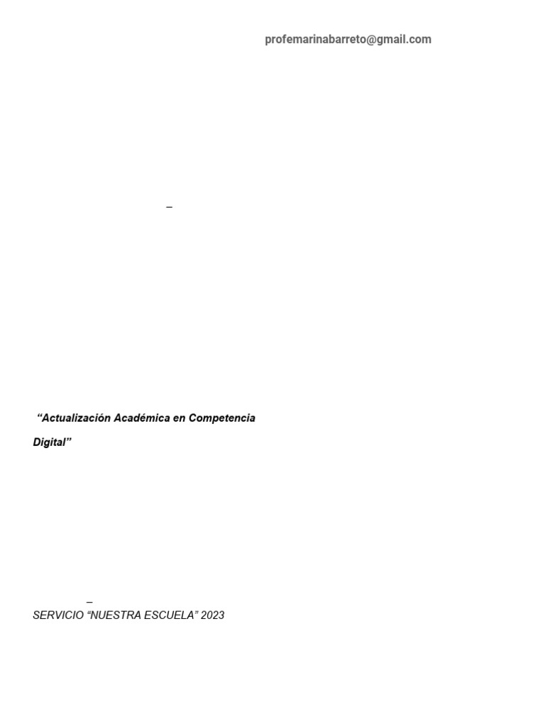 CV Prof. Marina 2024 Modelo | PDF | Maestros | Modificación de ...