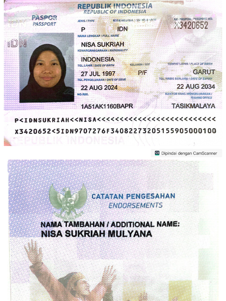 Pasport Nisa | PDF