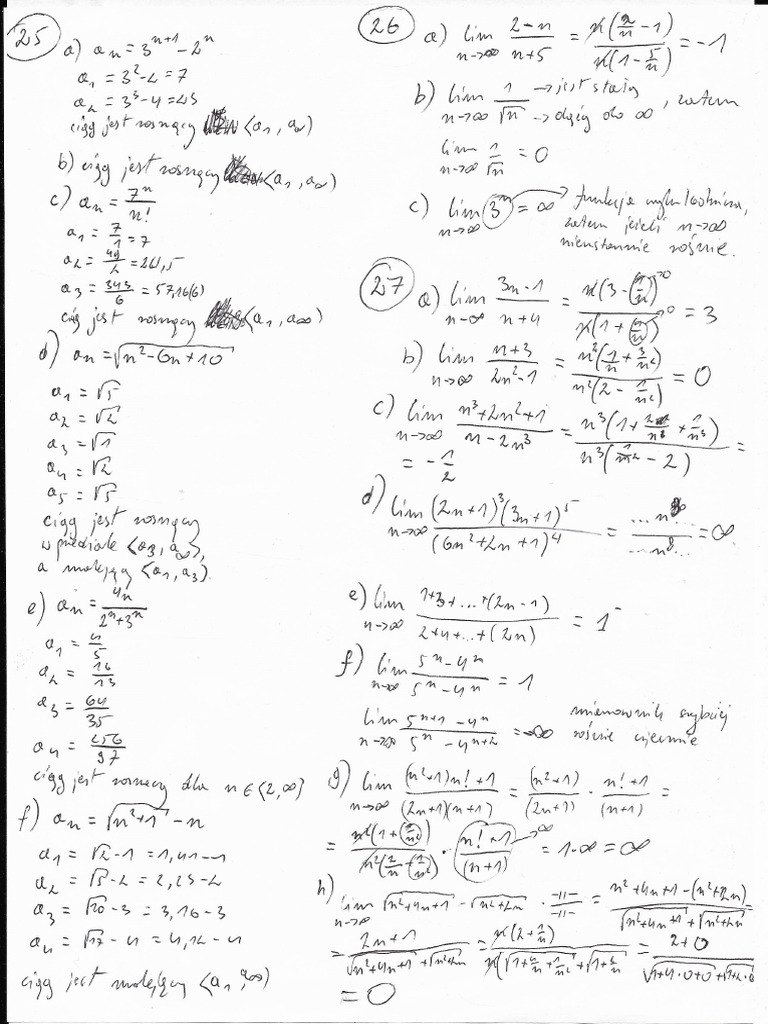 Zadania Analiza Blabla | PDF