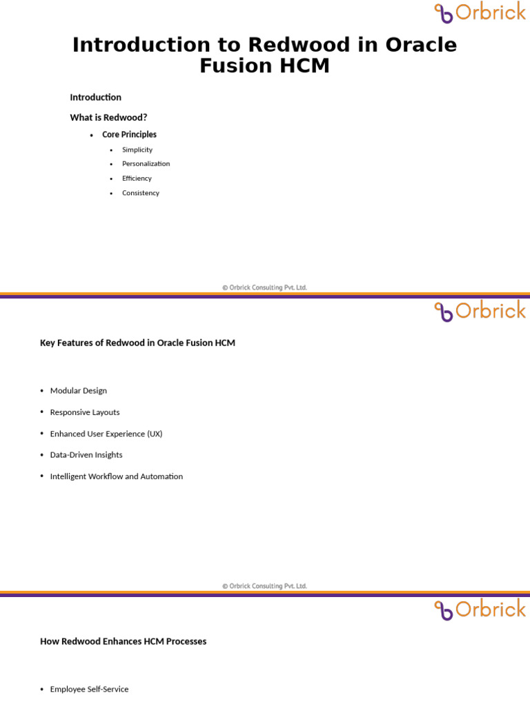 Introduction To Redwood in Oracle Fusion HCM | PDF | Human Resource ...