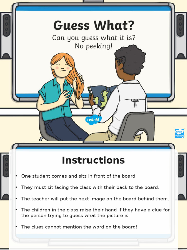 Roi L 778 Guess What Oral Language Powerpoint Game English - Ver - 1 | PDF