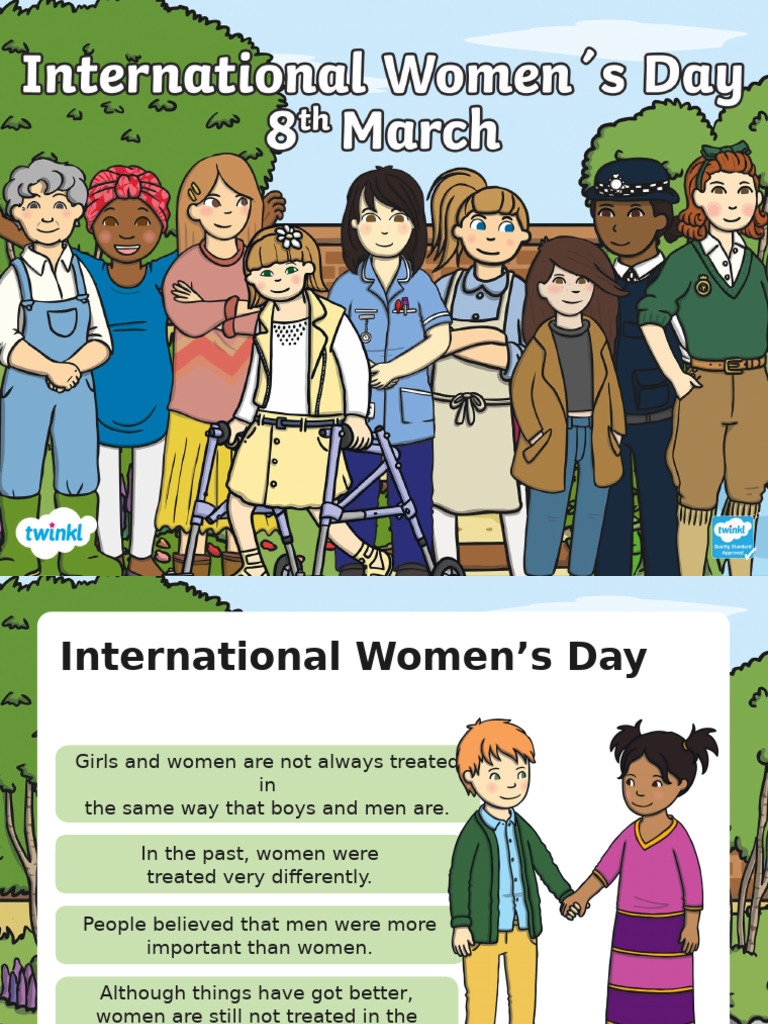 Cfe P 253 Cfe First Level International Womens Day Powerpoint English ...